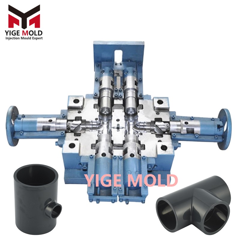 Mold for PVC Right-angle Tee Joint